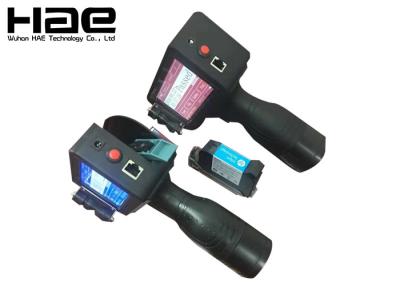 China Portable Handheld Inkjet Coder For Bottle Cans Boxes / PE Plastic Date / Number Print for sale