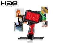 China Barcode QR Code Handheld Inkjet Coder , Date Number Thermal Plastic Bag Inkjet Printer for sale