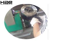 China Pipes Couplings Pneumatic Dot Peen Pin Flange Industrial Marking Machine for sale