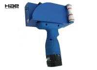 China Blue Touch Screen Handheld Inkjet Printer For Carton Mark Batch Coding Lot Number for sale