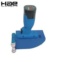China Blue Touch Screen Handheld Inkjet Printer For Carton Mark Batch Coding Lot Number for sale