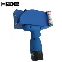 China Blue Touch Screen Handheld Inkjet Printer For Carton Mark Batch Coding Lot Number for sale