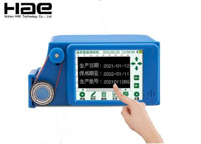 China Small Character TIJ mini Inkjet Coding Machine , Water Bottle Inkjet Printer for sale