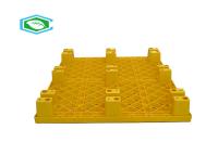 China Ventilated Deck Lightweight Plastic Pallets , 18 Feet Plastic Floor Pallet Injection Molded for sale