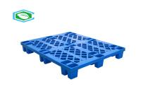China Ventilated Deck Lightweight Plastic Pallets , 18 Feet Plastic Floor Pallet Injection Molded for sale