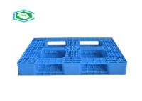 China Static 4 Ton Reinforced Plastic Pallets 4 Way Forklift Entry Double Sides Stacking for sale