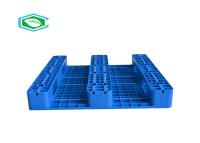 China Virgin HDPE Single Faced Pallets Euro Standard Size Maintenance Free 15 KG for sale