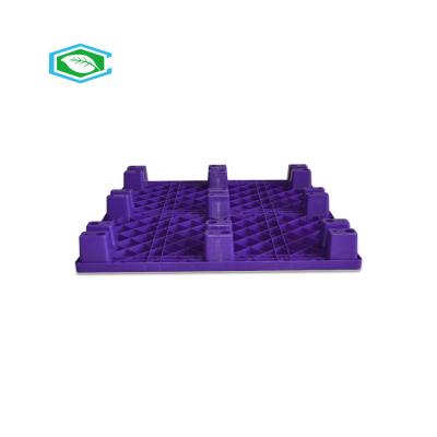 China Nine Feet Injection Warehouse Plastic Pallet 18 Legs Virgin HDPE Environmentally Friendly for sale