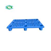 China 9 Legs Heavy Duty Industrial Plastic Pallets 1100*1100*140 Moisture Proof Antistatic for sale