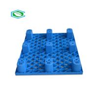 China 9 Legs Heavy Duty Industrial Plastic Pallets 1100*1100*140 Moisture Proof Antistatic for sale