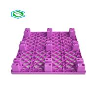 China 18 Legs Plastic Stacking Pallets Superior Nesting Ratio For Cargo Transport for sale