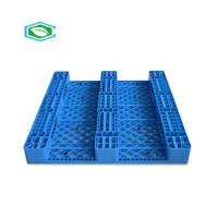 China HDPE Reinforced Plastic Pallets 3 Skid Runners Recycled Sturdy Construction for sale