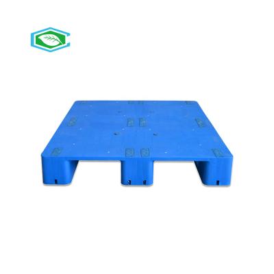 China 4 Way Entry Single Faced Pallets One Piece Construction Mesh Nine Feet Flat Top for sale