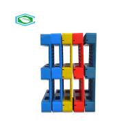 China Logistic Plastic Standard Pallets 1200 x 1000 Reinforced Steel Tubes Single Injection Molded for sale