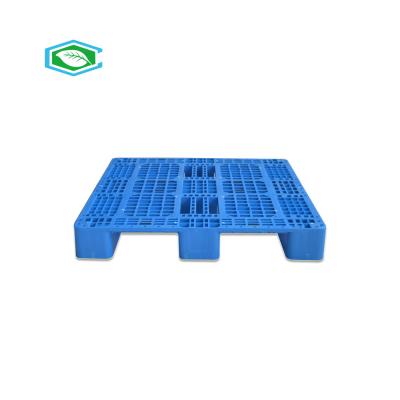 China 1300x1100 Blue Plastic Pallets , Plastic Shipping Pallets Chemical Resistant Maintenance Free for sale