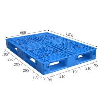 China Hygiene Green Plastic Pallets , Global 48x40 Plastic Pallets Mesh Surface for sale