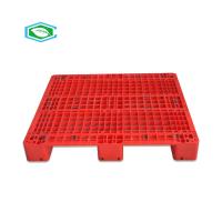 China Hygiene Single Faced Pallets , Plastic Skids Pallets Anti Corrosive Mildew Resistance Long Life for sale