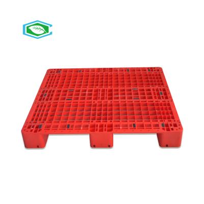 China Hygiene Single Faced Pallets , Plastic Skids Pallets Anti Corrosive Mildew Resistance Long Life for sale