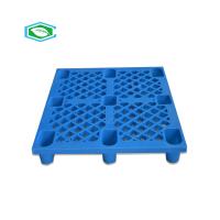 China Cargo Transport Plastic Shipping Pallets Full Perimeter Clip Superior Nesting Ratio for sale