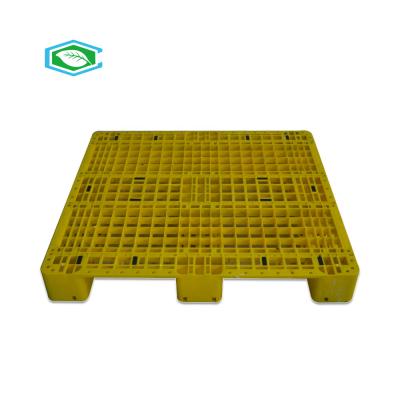 China 1210 Grid Recycled Plastic Pallets 4 Way Forklift Various Applications Heavy Load for sale