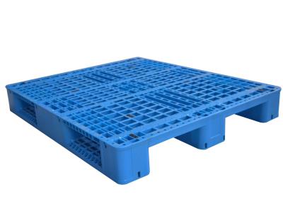 China 4 Way Rackable Plastic Pallets 3 Skid Runners Easy Cleaning ISO Certification for sale