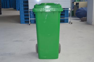 China Heavy Duty Plastic Outdoor Trash Cans Customized Color Environmentally Friendly for sale