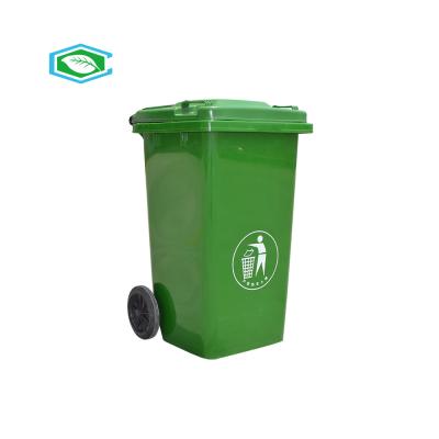 China Tall Commercial Waste Containers , Trash And Recycling Can Internal Hinge Design for sale