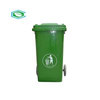 China Crack Resistant 26 Gallon Trash Can , Outdoor Rubbish Bin Tight Fitting Lid High Strength for sale