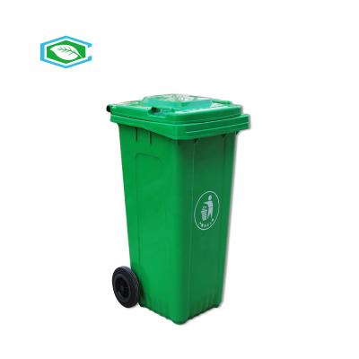 China Heavy Duty 20 Gallon Rolling Garbage Can Standing Structure Outdoot Use Roughneck for sale