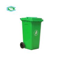 China Ecofriendly 26 Gallon Trash Can , Trash And Recycling Can Green Color Huge Loadingg for sale