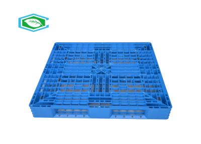China Steel Reinforced Heavy Duty Industrial Colored Plastic Pallet Trays For Forklift Operation for sale