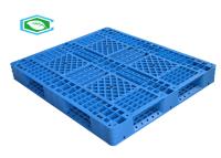China 100% Virgin Hdpe Anti - Skid Rackable Plastic Pallets With Six Runners for sale