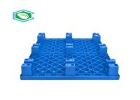 China Nestable Lightweight Plastic Stacking Pallets Single Injection Mould With 18 Legs for sale