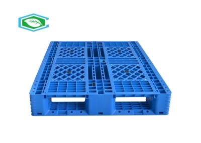 China Eco - Friendly Virgin Hdpe Steel Reinforced Plastic Pallets Heavy Duty For Industrial for sale
