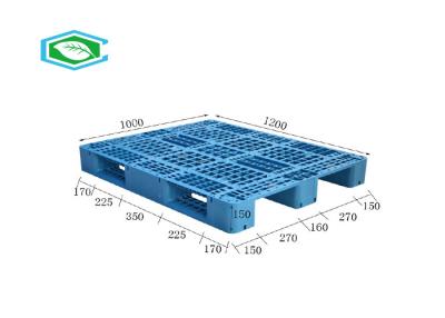 China 3 Runners Anti Skidding Customized Plastic Skids Pallets With Various Applications for sale