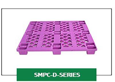 China Lightweight Industrial Nestable Single Faced Pallets Four Way Efficient Service for sale