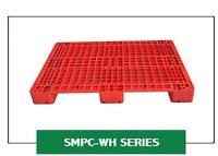 China Grid Steel Rackable Reinforced Plastic Pallets 1200*1000*150 Mm Single Injection Mould for sale