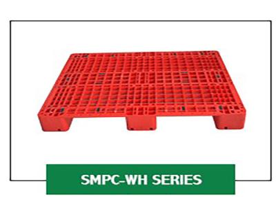 China Grid Steel Rackable Reinforced Plastic Pallets 1200*1000*150 Mm Single Injection Mould for sale