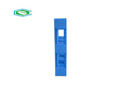 China Extra Large Steel Reinforced Plastic Standard Pallets For Automatic Conveyor Systems for sale