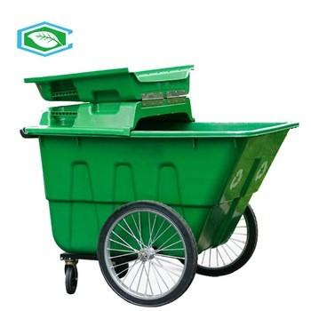 China Environmental Friendly 50 Gallon Trash Can Non - Toxic Outdoor Large City Garbage Can for sale