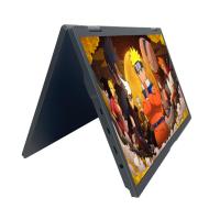 China Extended Laptop Portable Multi Monitor Foldable Dual Monitor 14 Inch 250nit for sale