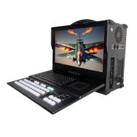 China Digital Live Streaming Church Equipment HD Broadcast Station Professional Video Switcher for sale