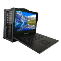 China All In One Rugged Military Laptops Computer Monitors 17.3 Inch 7PCIE for sale