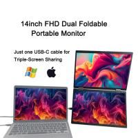 China 14 Inch Portable LCD Screen Monitor Resolution 1920x1200 For Versatility for sale