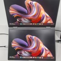 China Portable Monitor Dual Screen 20ms Response Time USB-C Power Supply Must-Have for Business Professionals for sale