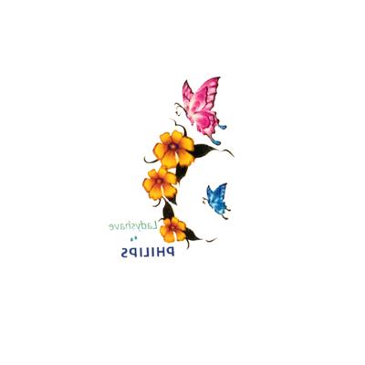 China Waterproof Temporary Fake Skin Color Tattoo Sticker for sale