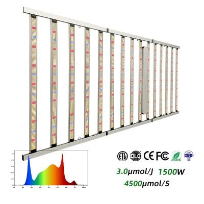 China Flowering LED Grow Light 1500w Full Spectrum Grow Lights For Vegetables for sale