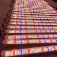 China Dimmable Daisy Chain Grow Lights High Red 120W 150W Full Spectrum LED Grow Light Bar for sale