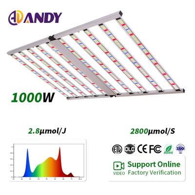 China Full Spectrum 1000W LED Grow Light Commercial Tomato 4X6FT Plant Light Samsung Lm281B Hydroponic for Indoor Plant for sale