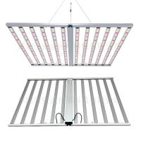 China 12 Bar 4x6FT Foldable LED Grow Light 1200W Hydroponic LED Grow Lights Full Spectrum for sale